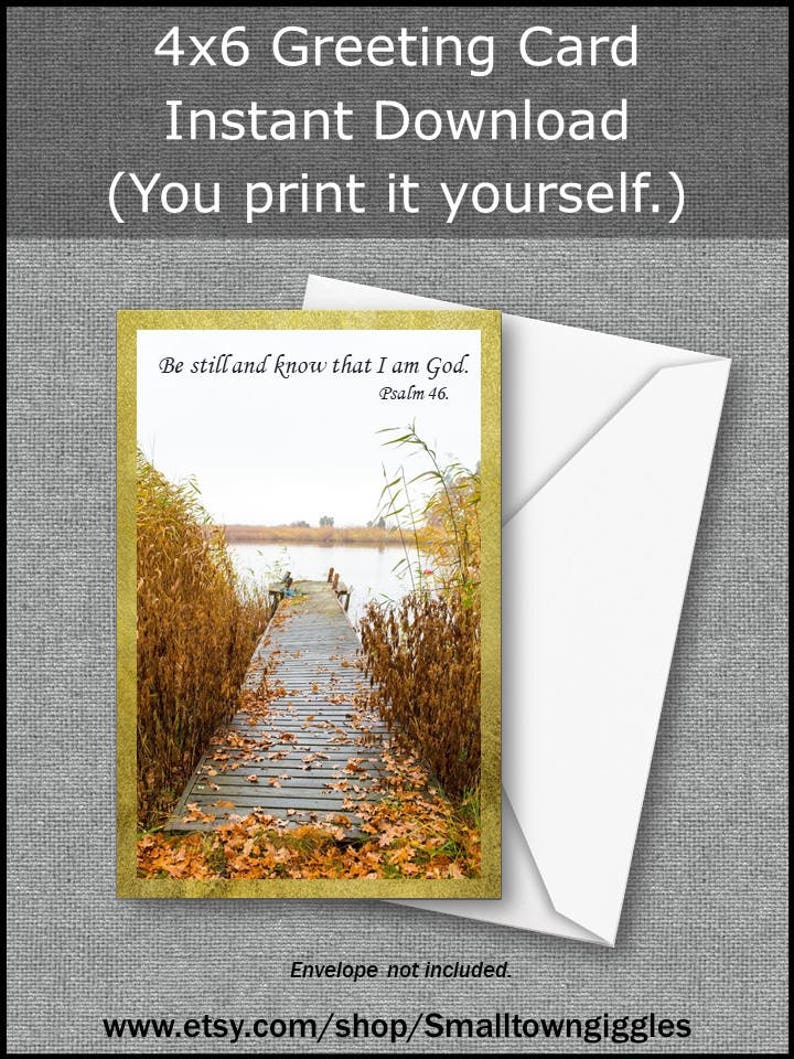 Christian Greeting Card, Bible Verse Card, Encouragement Card, Instant ...
