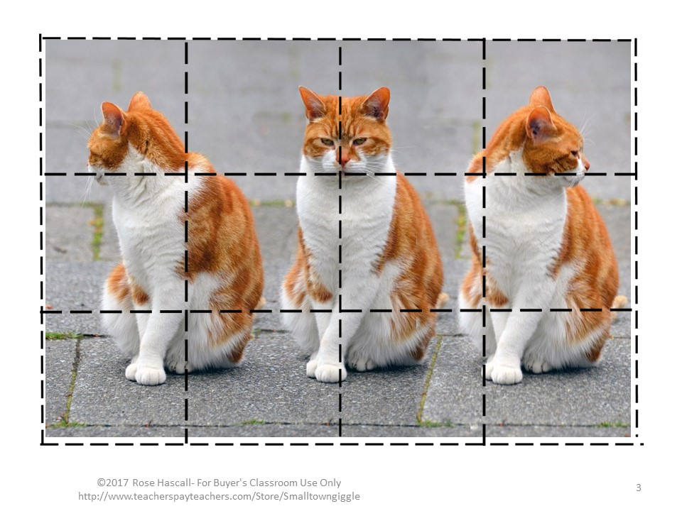 Cats and Kittens Cut and Paste Puzzles Fine Motor Skills Preschool ...