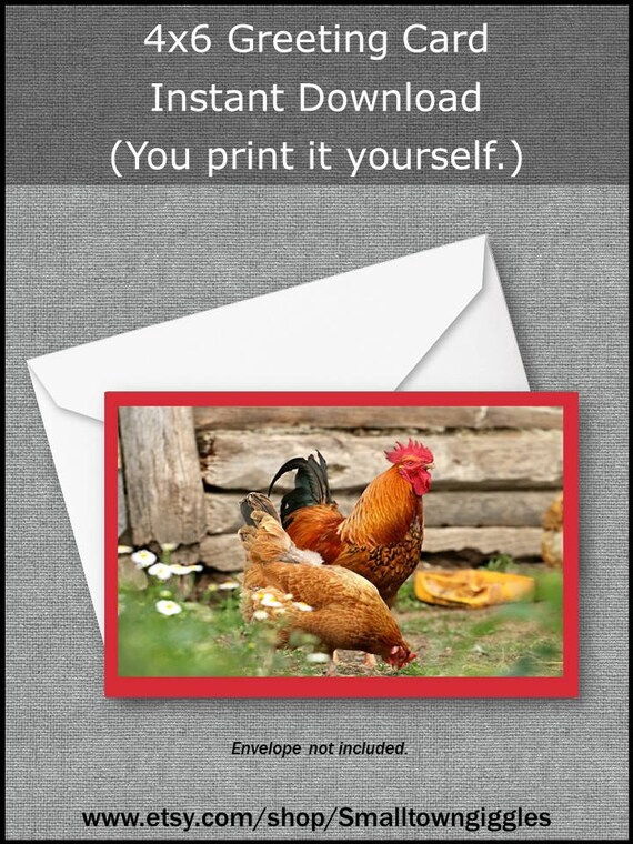 All Occasion Greeting Card Instant Download Printable Greeting | Etsy