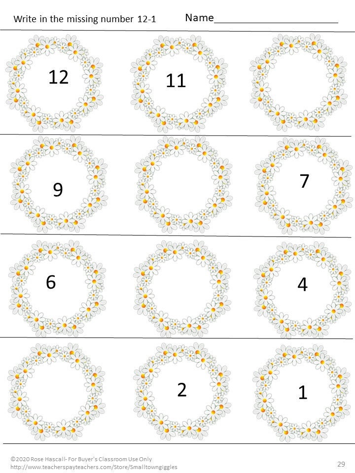 Spring Summer Math Worksheets, Distance Learning, Digital Download P.K ...