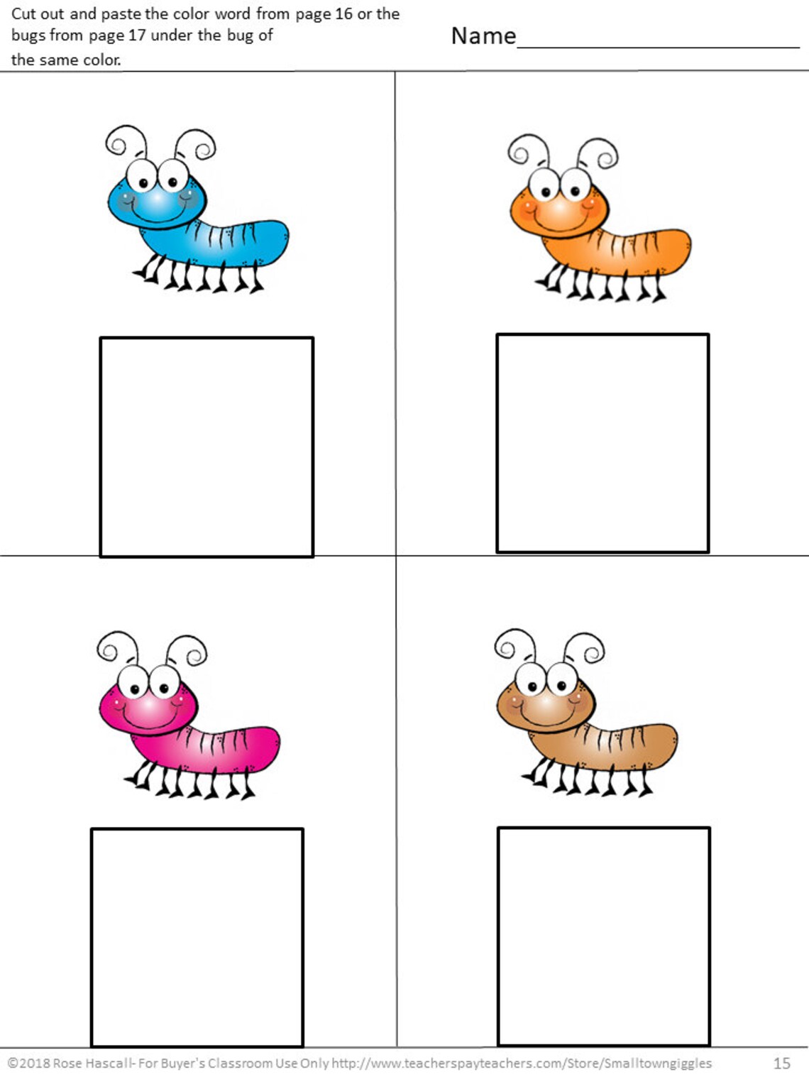 Hanks Big Day Story of a Bug Book Study Digital Download - Etsy