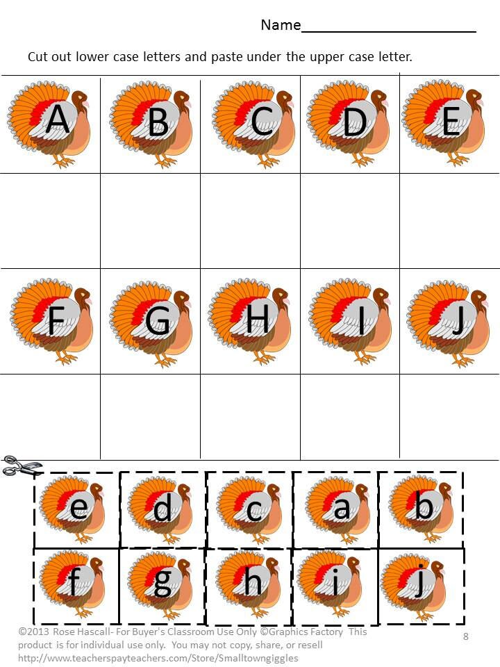 Farm Animals Kindergarten Special Education Autism Cut and Paste Fine ...