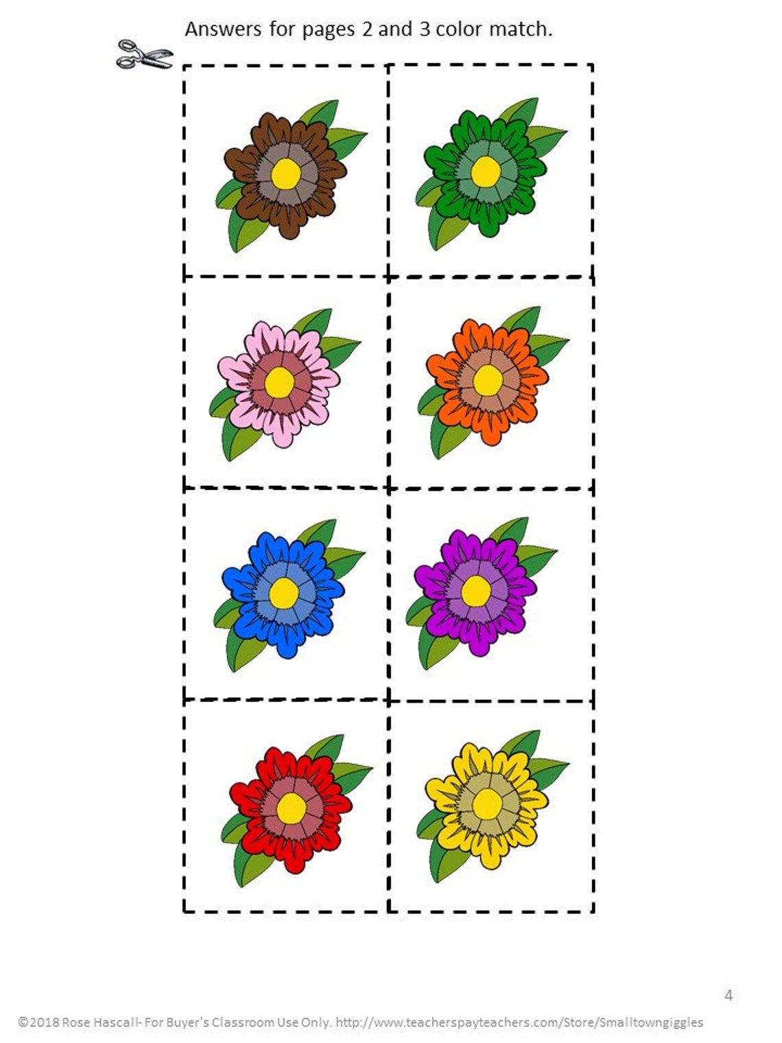 Llamas No Prep Cut and Paste Math Literacy Activities P-K, K, Special ...