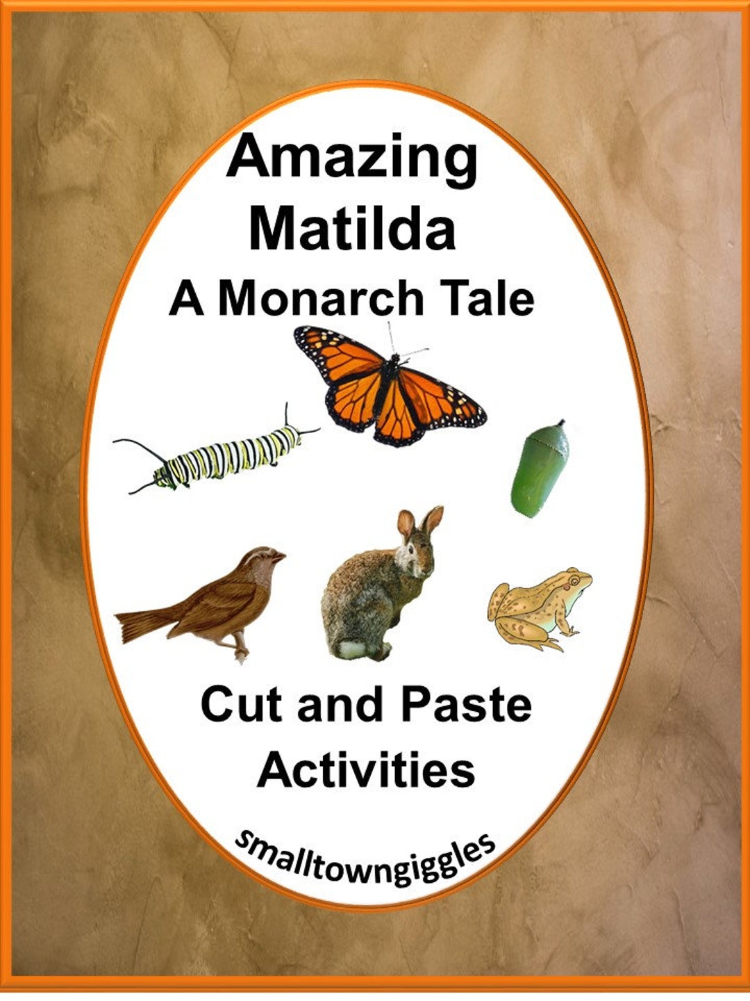 Amazing Matilda, A Monarch Tale, Butterfly, Cut and Paste, Mazes, P-K ...