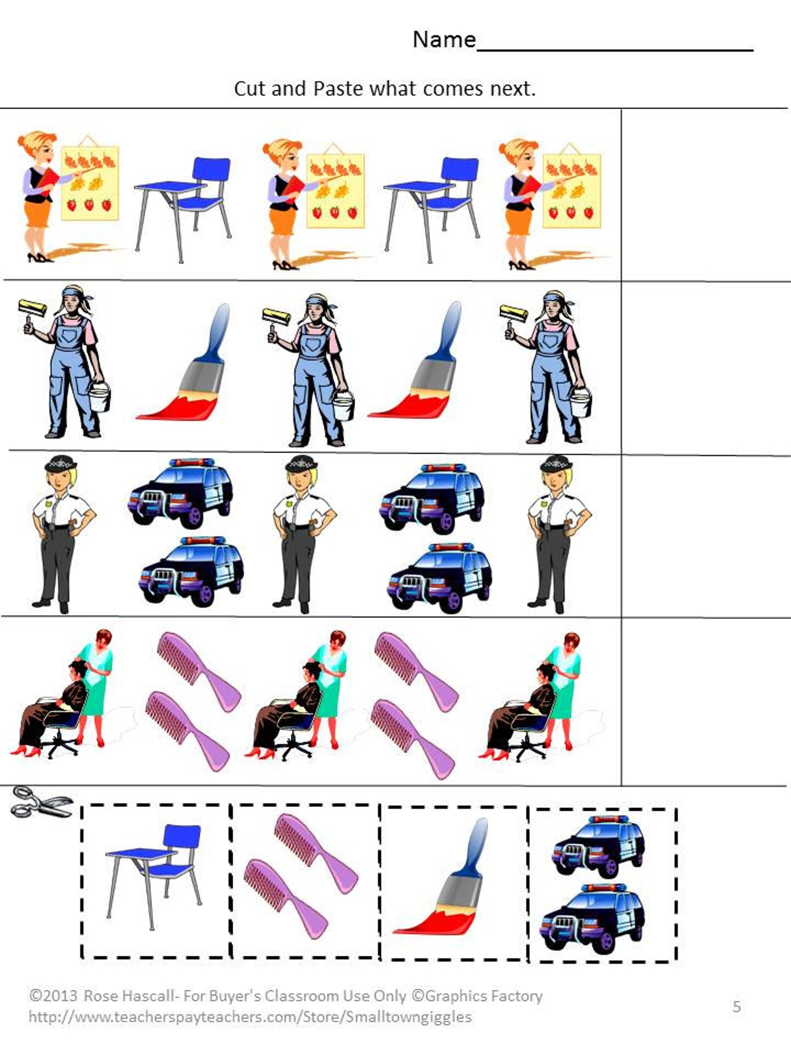 Teaching Materials, Instant Printable, Back to School,people in Our ...