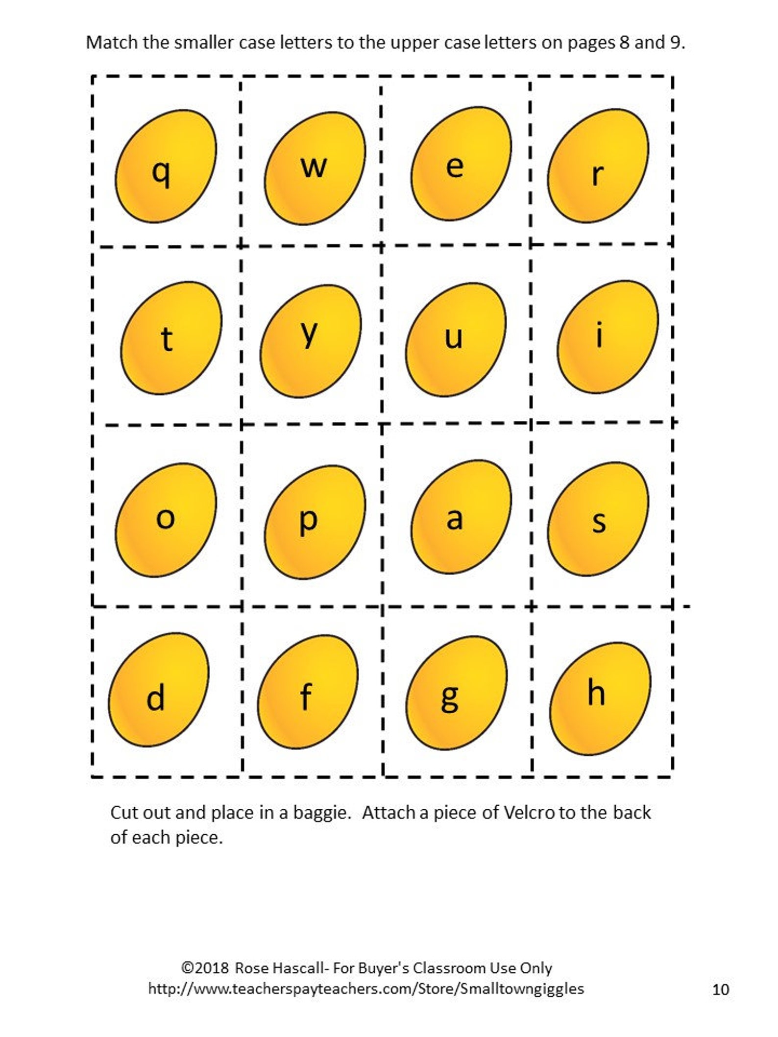 Jack and the Beanstalk File Folder Games P-K,K, Special Ed. Fine Motor ...