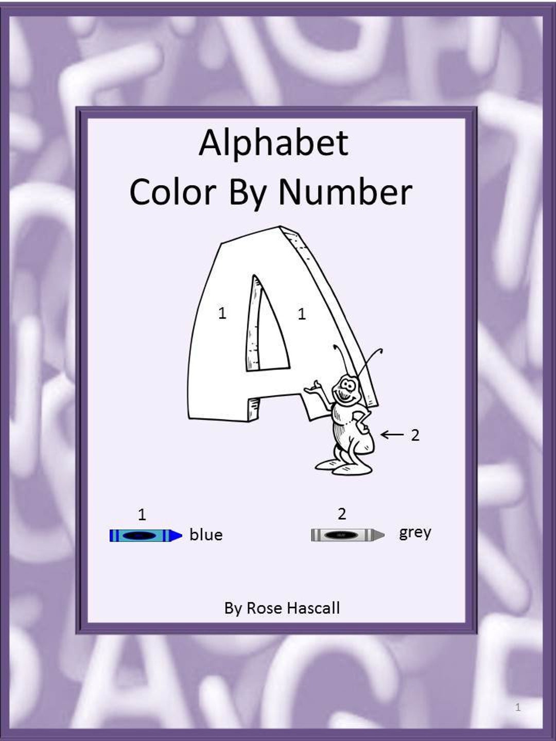 Distance Learning Alphabet Color by Code Coloring Pages - Etsy