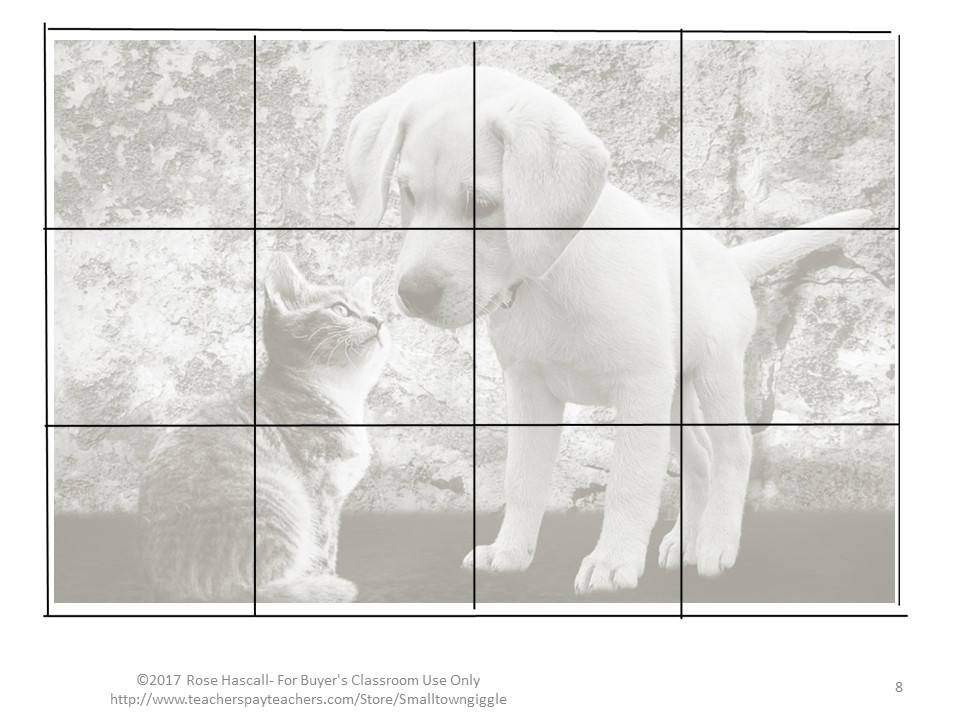 Dogs Puppies Cut and Paste Puzzles, Fine Motor Skills, Teaching ...