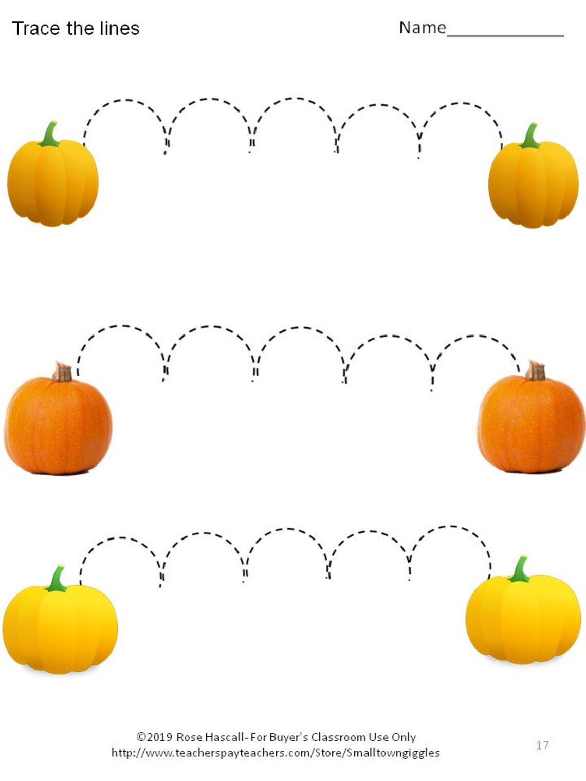 Fall Fine Motor Skill Activities, Tracing Worksheets, Special Education ...