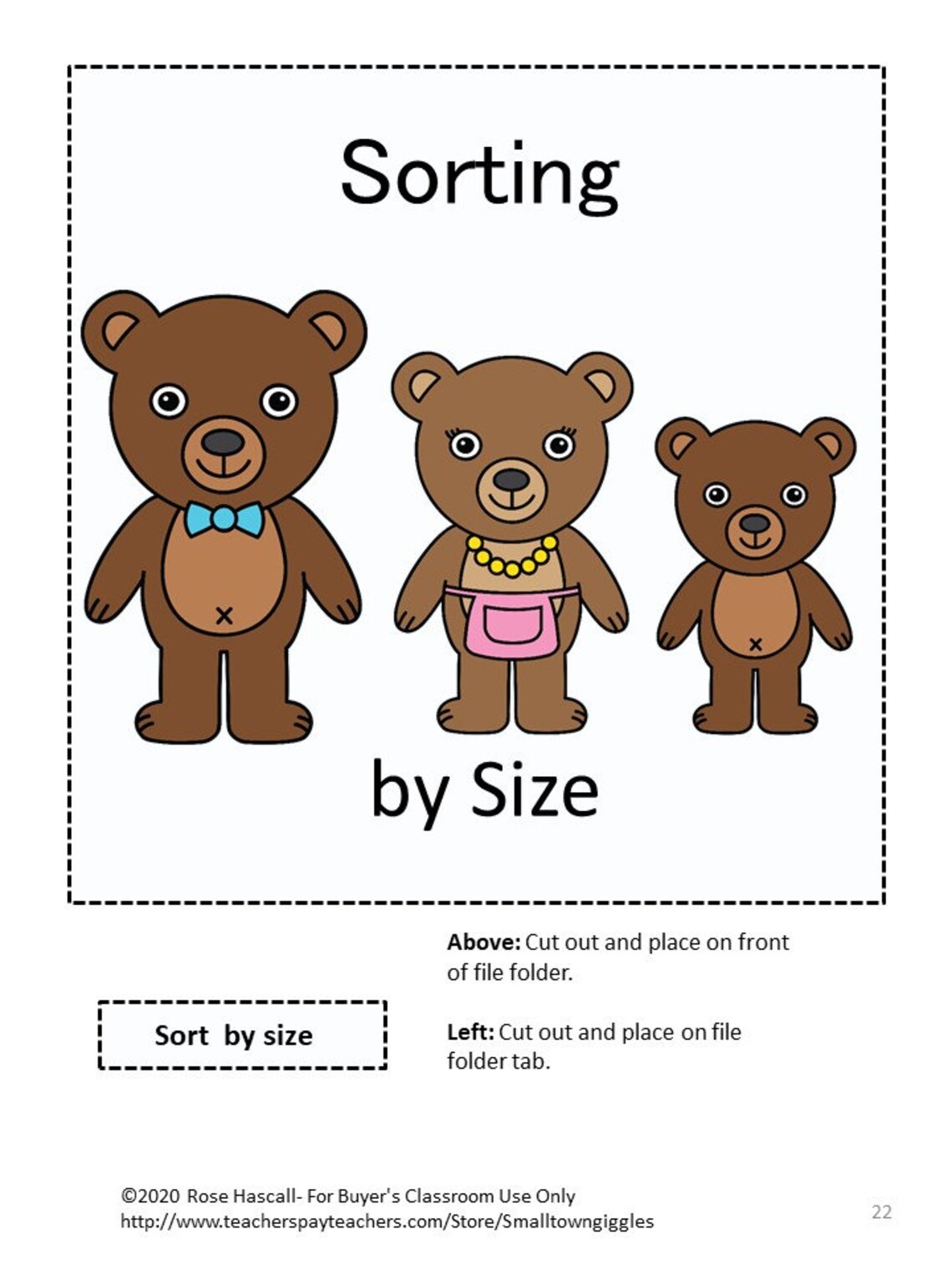 Goldilocks and the Three Bears - Etsy