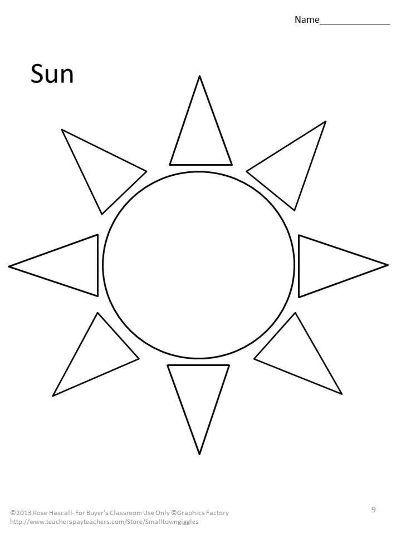 Shapes Geometry Cut and Paste Fine Motor Activities Special Education ...