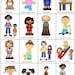 Family Bingo Special Education Activity, Printable BINGO Games P-K, K ...