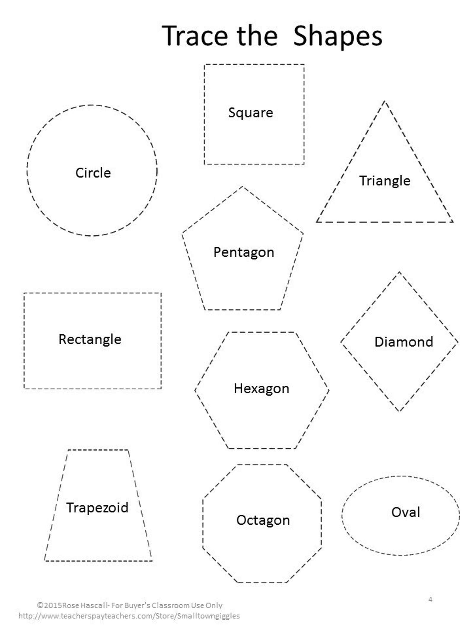 Shapes Matching Color Recognition P-K, K, Autism Activities Special ...
