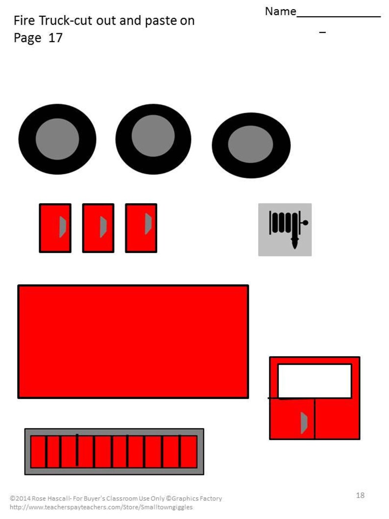 Shapes Set 2 Cut and Paste Shapes, Fine Motor Activities Special ...