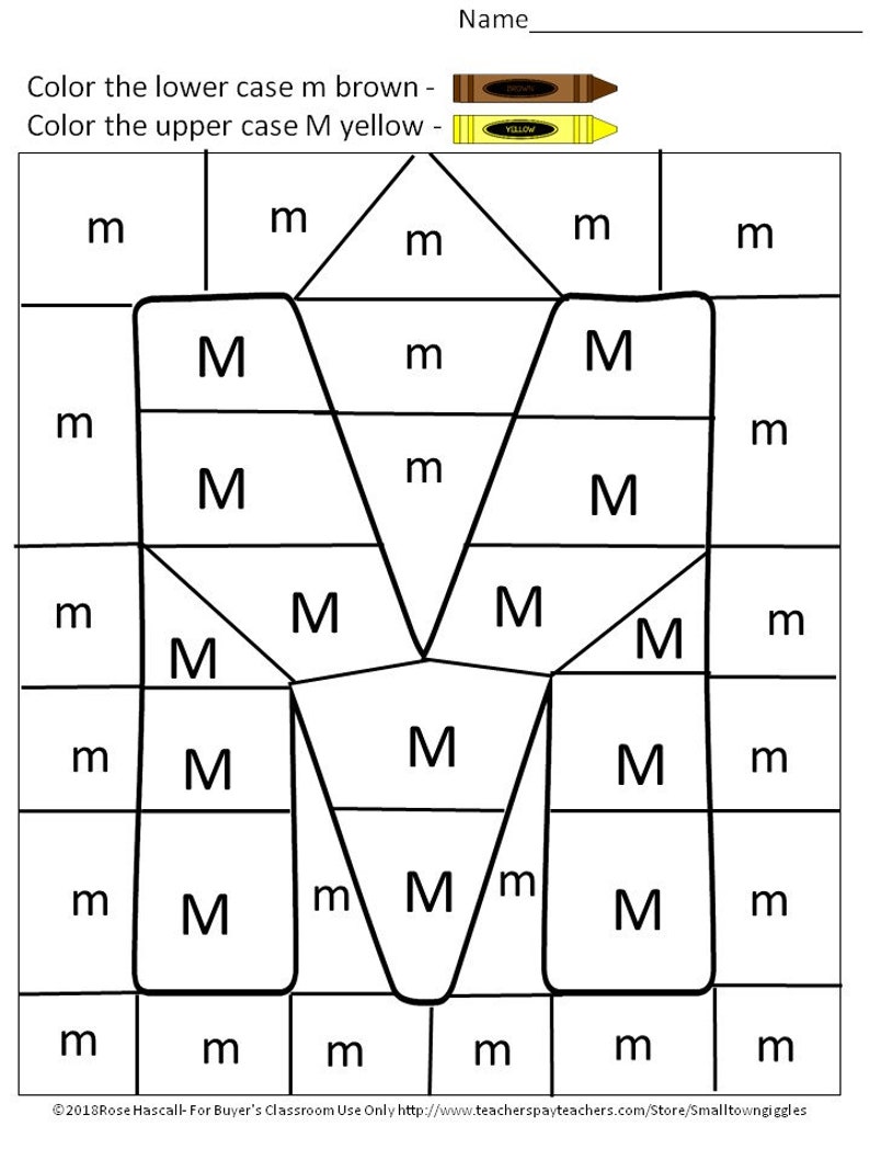 Special Education ABC Color by Code, Preschool, Kindergarten, Autism ...