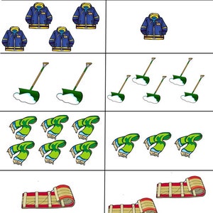 Winter Math Worksheets, Distance Learning, Digital Download, Printable ...