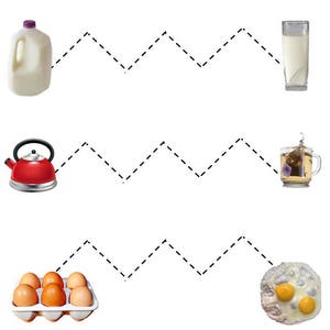 Tracing Everyday Objects Life Skills Fine Motor Activities Preschool ...