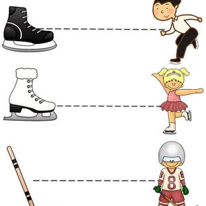 Winter Fun, Winter Olympics, Tracing Activities, Fine Motor Skills ...