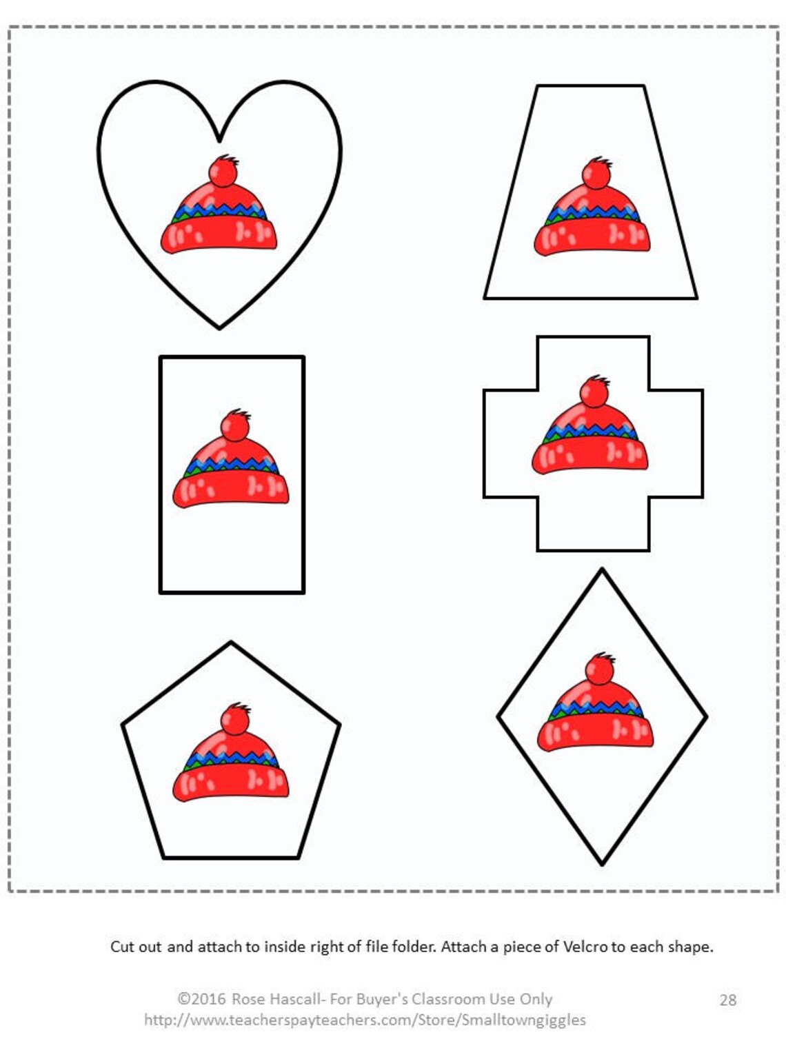 Winter Sports Fine Motor Math & Literacy Folder Games Kindergarten ...