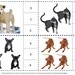 Dogs and Cats Count to 20 Count and Clip Cards, Printable Task Card ...