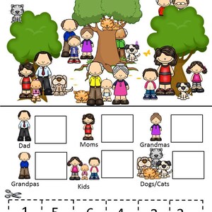 May Unit Math Literacy Cut Paste Activities, Bundle, May Themed ...