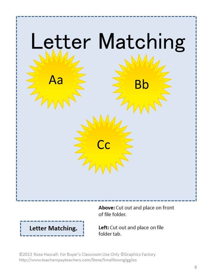 Summer File Folder Games Preschool, Kindergarten, Special Education ...