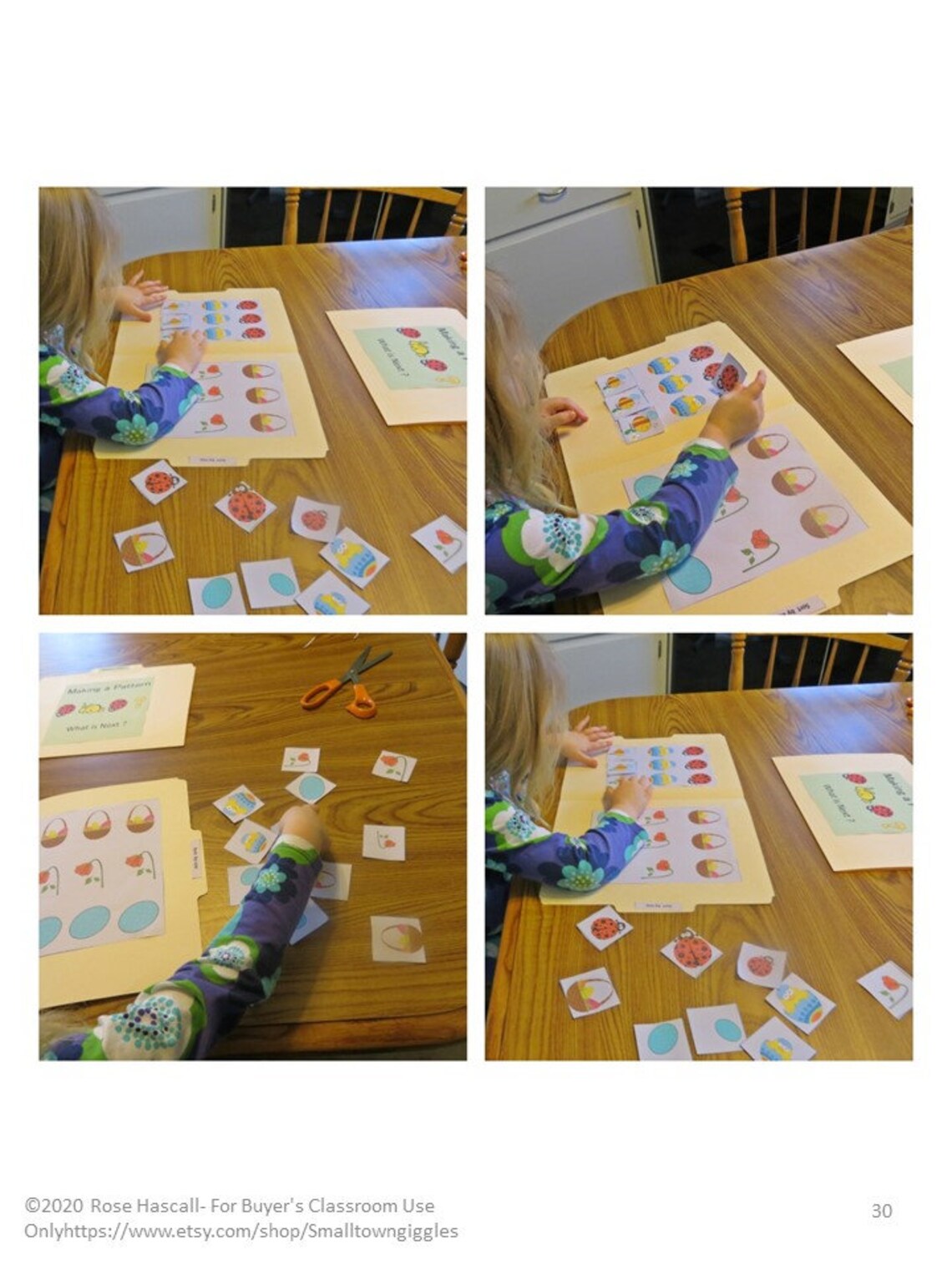 Preschool File Folders Homeschool Curriculum Special Teacher Printable ...