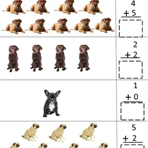 February Math and Literacy Cut and Paste Unit Preschool, Kindergarten ...