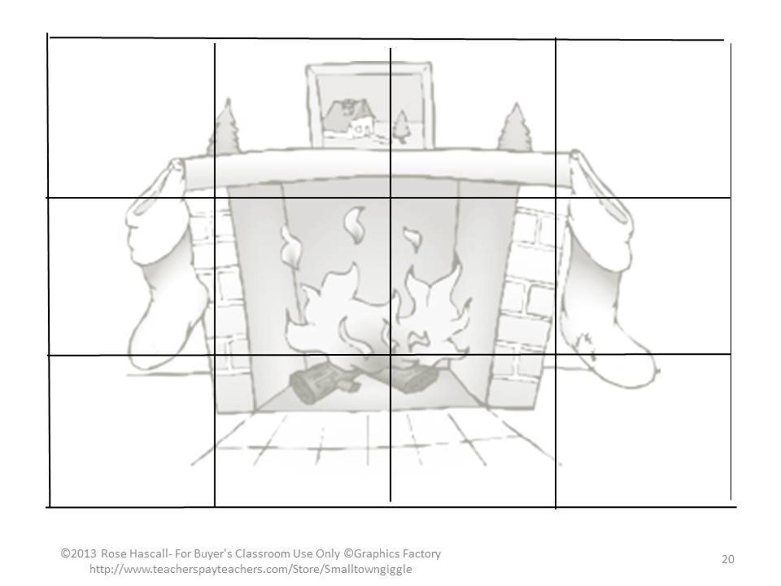 Christmas Cut and Paste Puzzles Fine Motor Skills Preschool ...