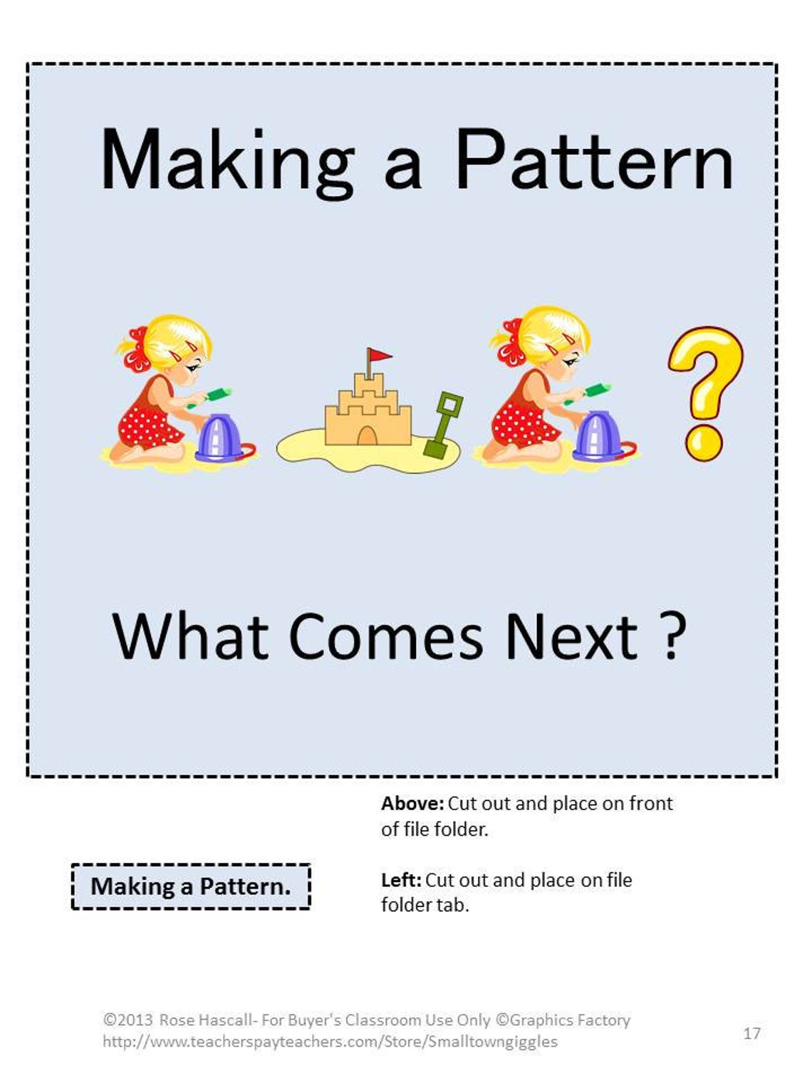 Summer File Folder Games Preschool, Kindergarten, Special Education ...