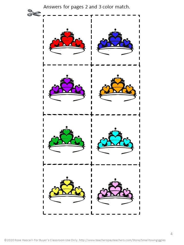Distance Learning Cinderella Themed Worksheets, Pre-k, K, Special ...