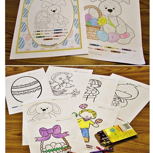 Color by Number Easter, Fine Motor Skills, Kindergarten, Special ...