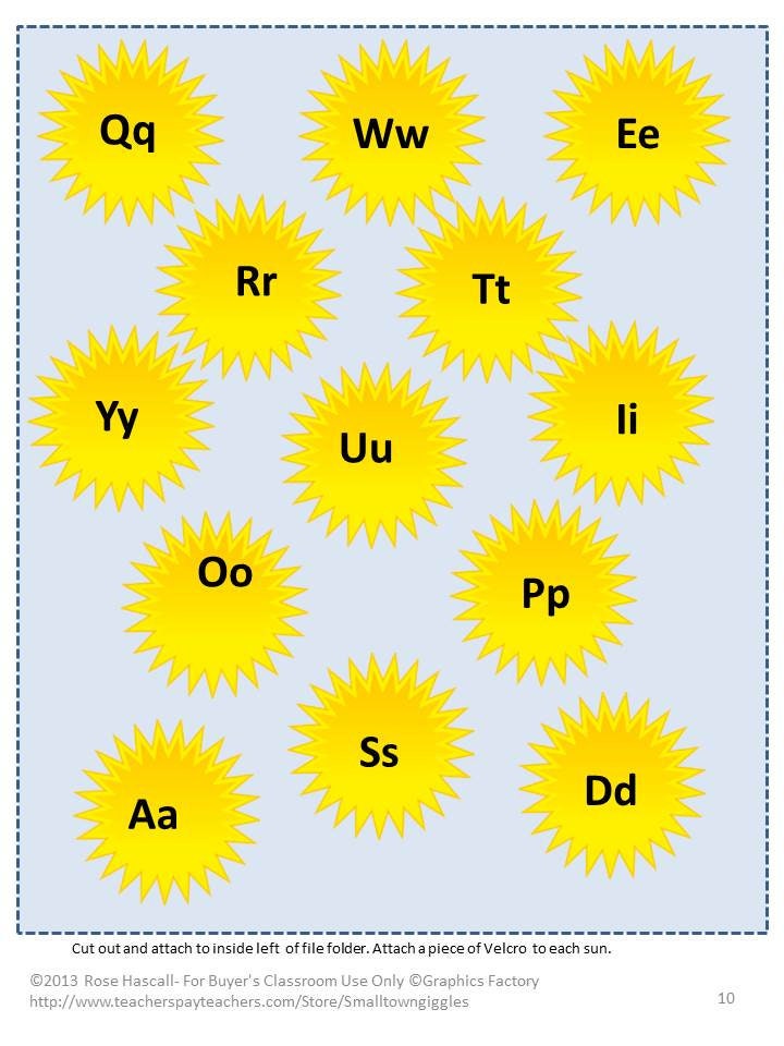 Summer File Folder Games Preschool, Kindergarten, Special Education ...