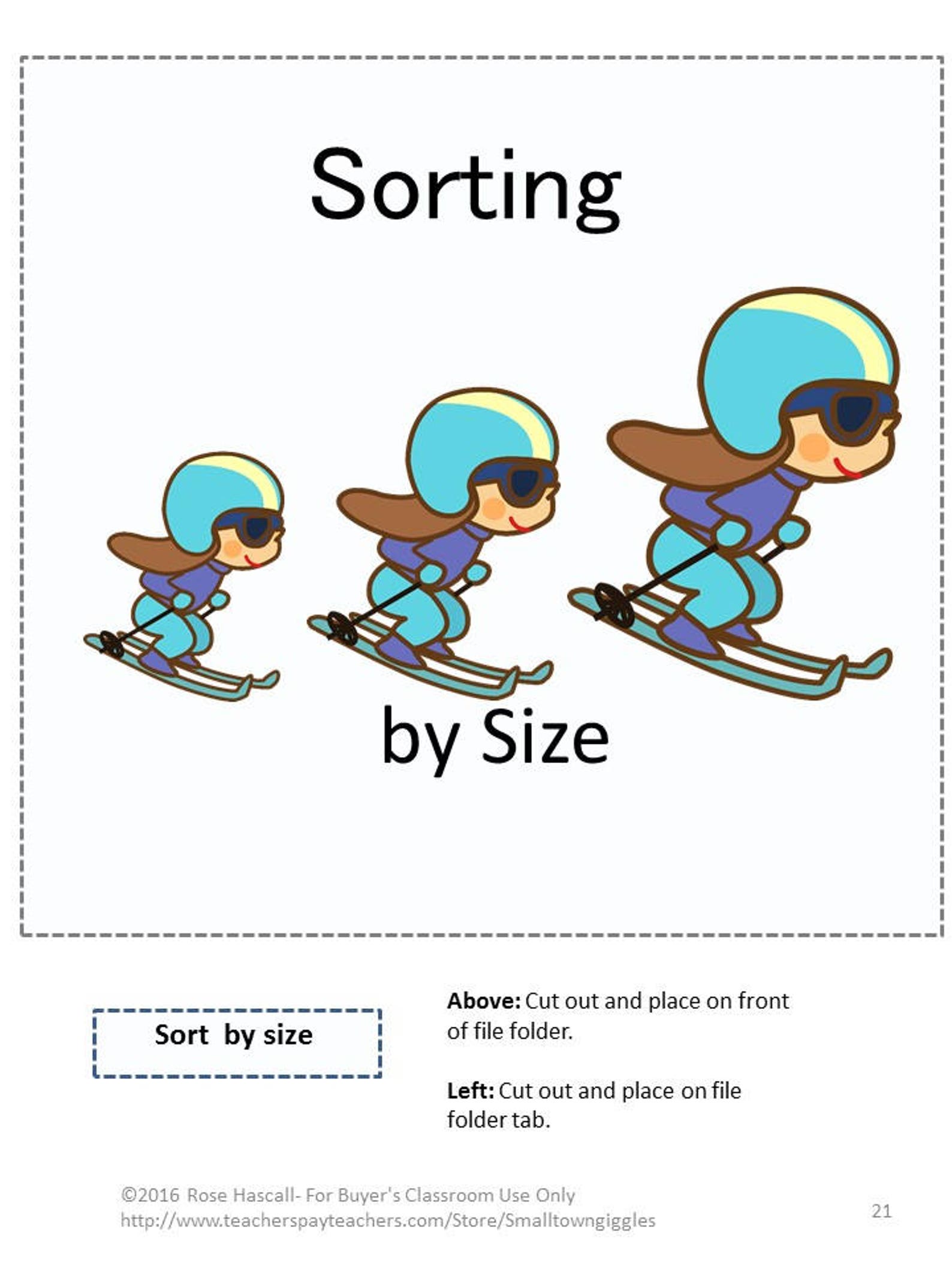 Winter Sports Fine Motor Math & Literacy Folder Games Kindergarten ...