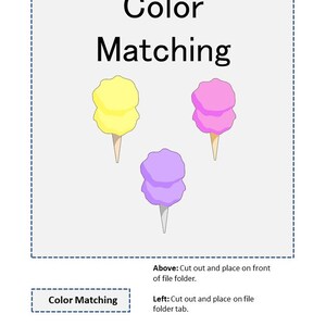 Circus Math Literacy File Folder Games Learning Centers Kindergarten ...