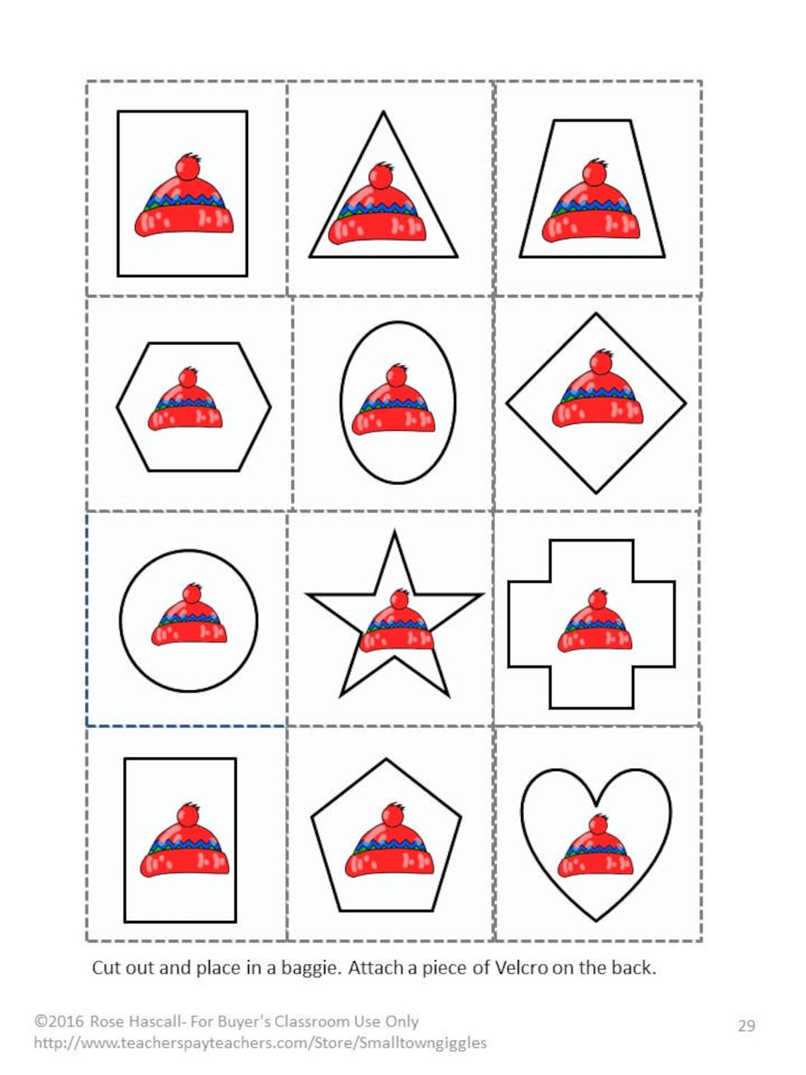 Winter Sports Fine Motor Math & Literacy Folder Games Kindergarten ...