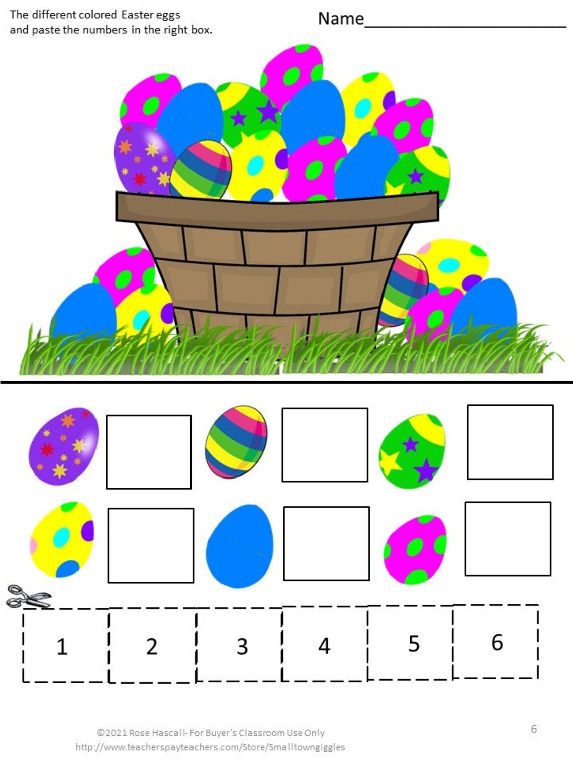 Collection of Fun Counting Worksheets. - Etsy