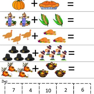 Autumn A Time for Thanks, Cut and Paste, PK, K, Special Education ...