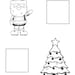 Christmas Cut and Paste Coloring Pages Fine Motor Skills, Preschool ...