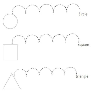 Tracing Shapes and Color Activities Geometry P-K, K, Early Childhood ...
