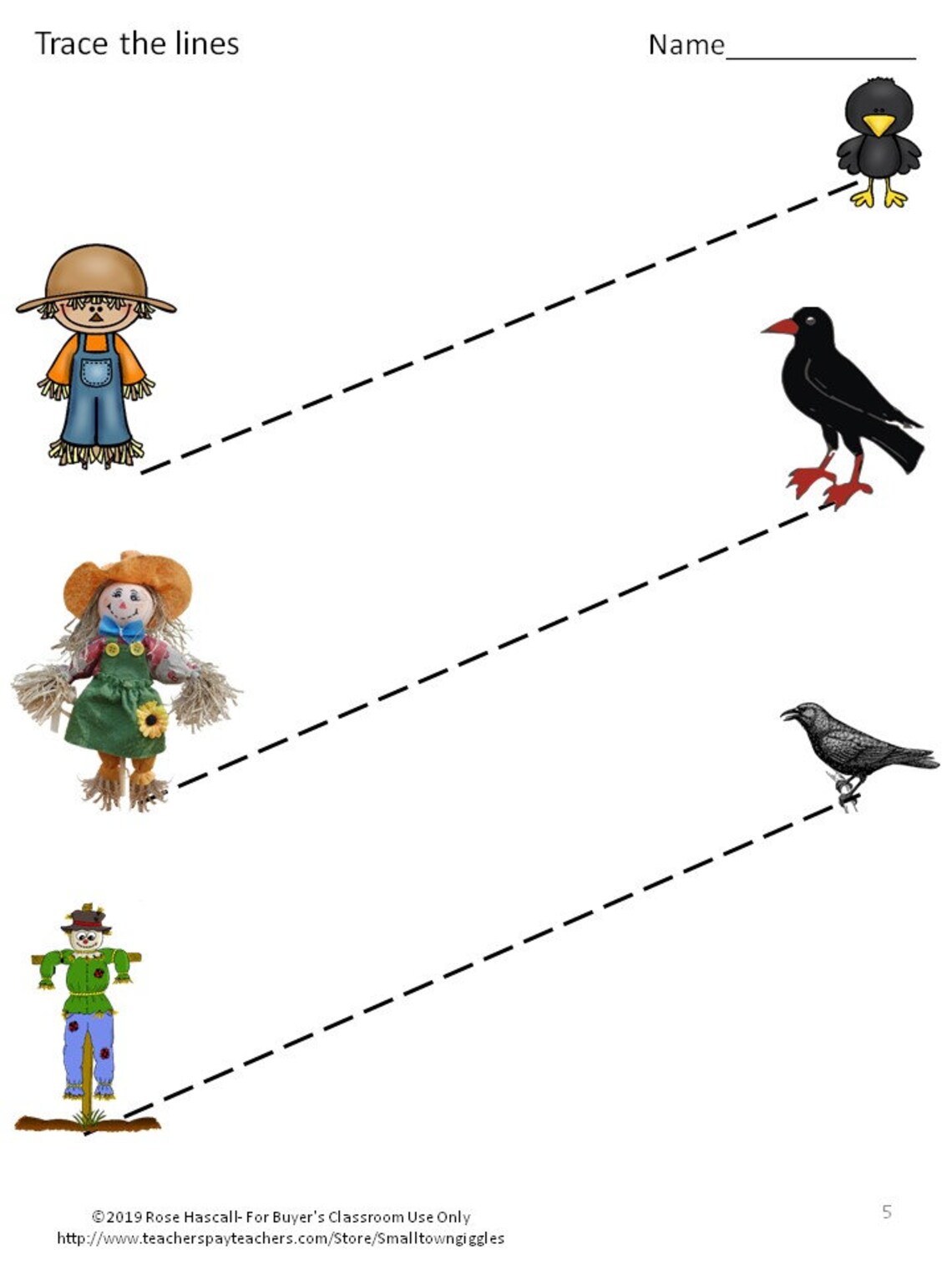 Fall Fine Motor Skill Activities, Tracing Worksheets, Special Education ...