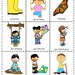 Spring Fun Memory and Matching Game Digital Download Printable Games ...