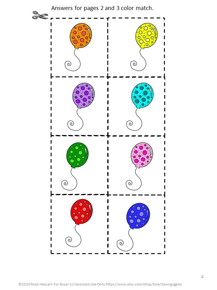 Circus Math Literacy Cut and Paste Activities Fine Motor Digital ...