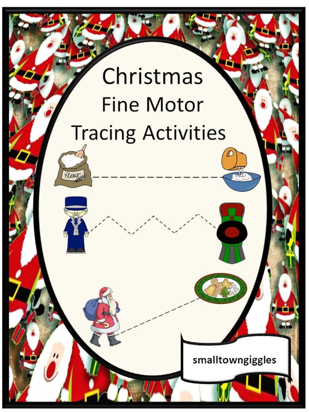 Christmas Printable,tracing Activities,tracing Lines,fine Motor Skills ...