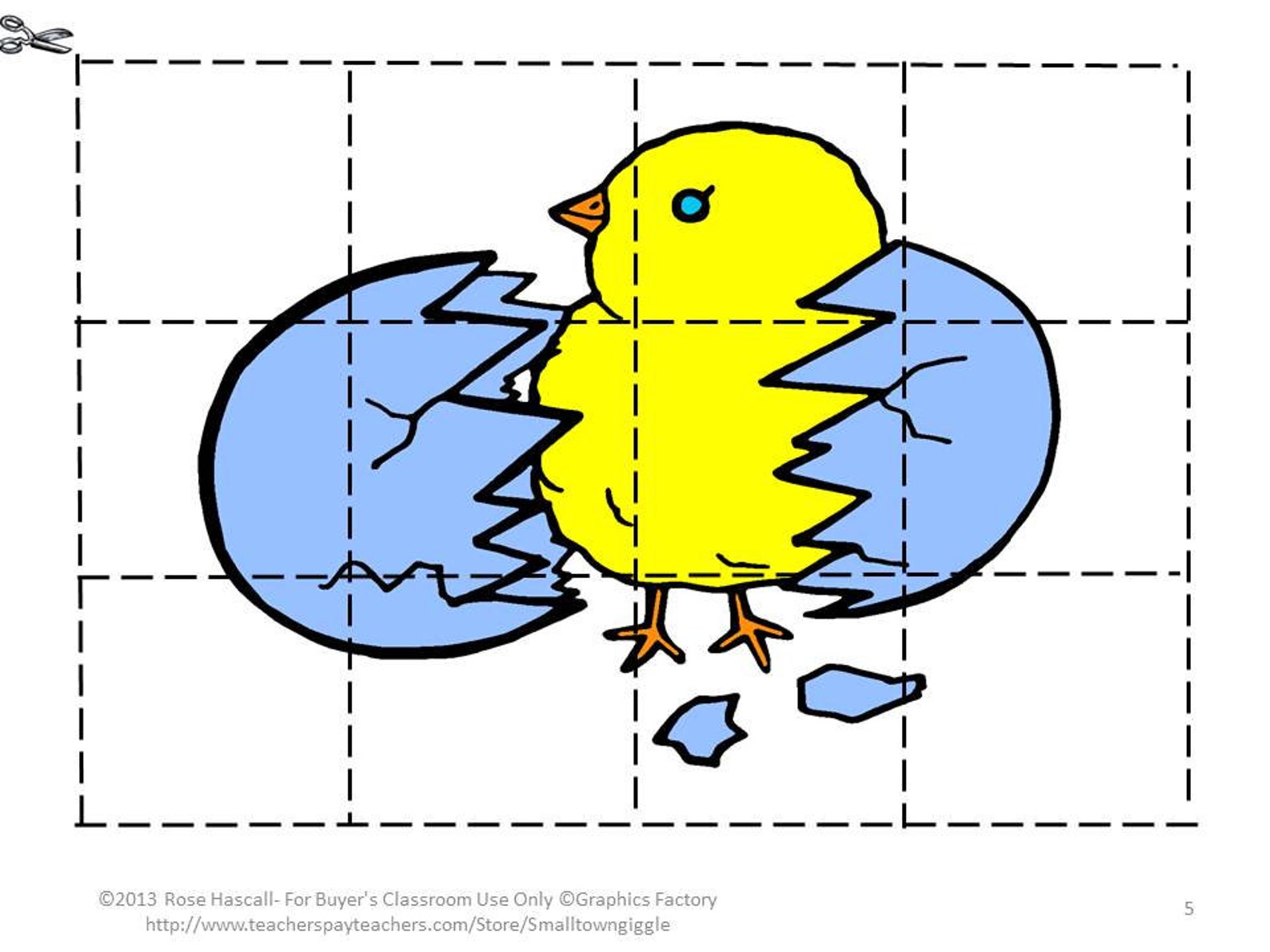 Easter Cut and Paste Printable Puzzles for Centers Early Finishers ...