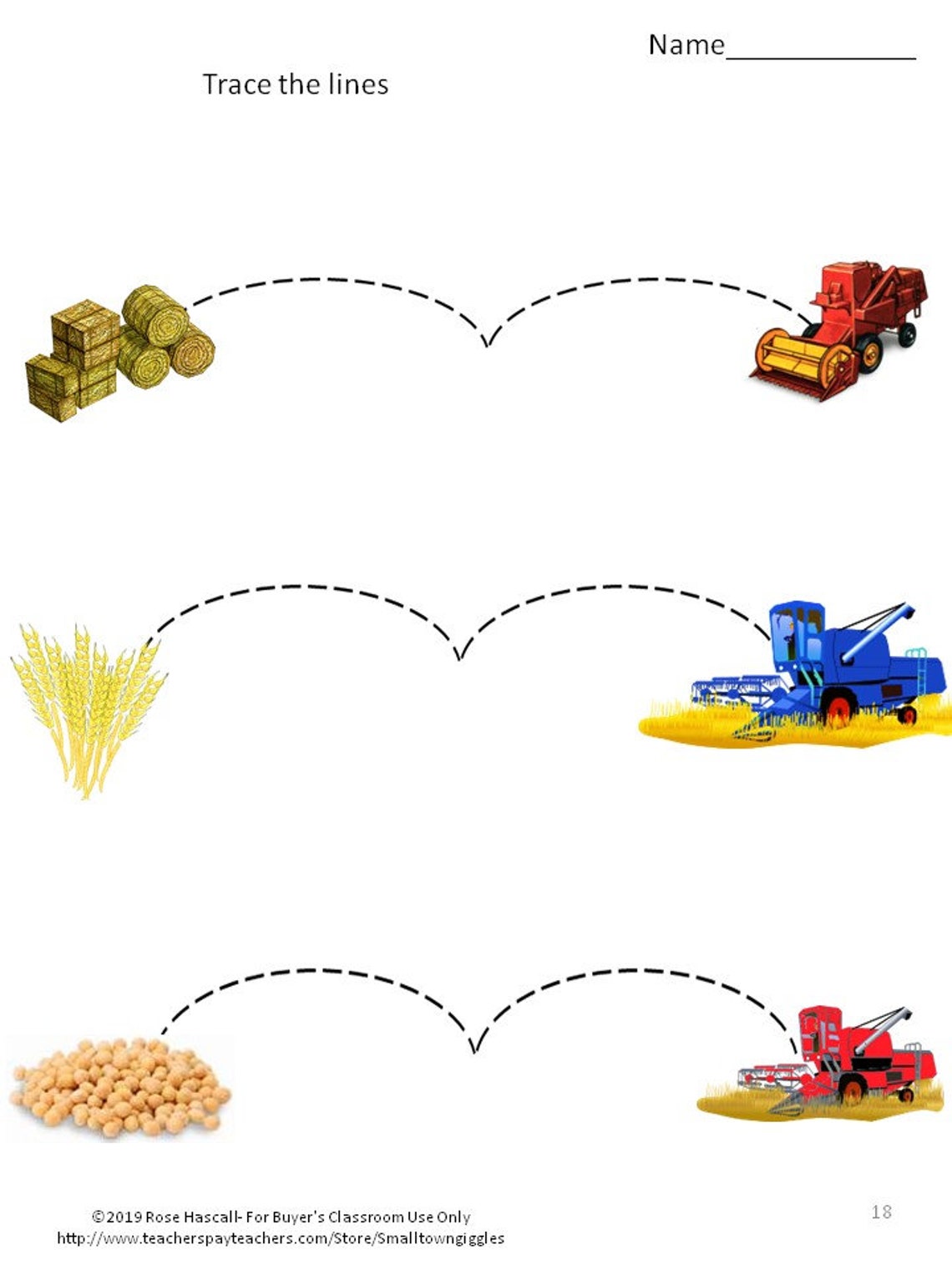 Fall Fine Motor Skill Activities, Tracing Worksheets, Special Education ...