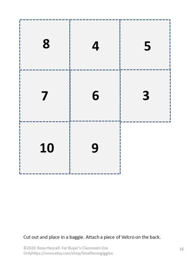 Preschool File Folder Games,kindergarten Teacher Printable,special ...