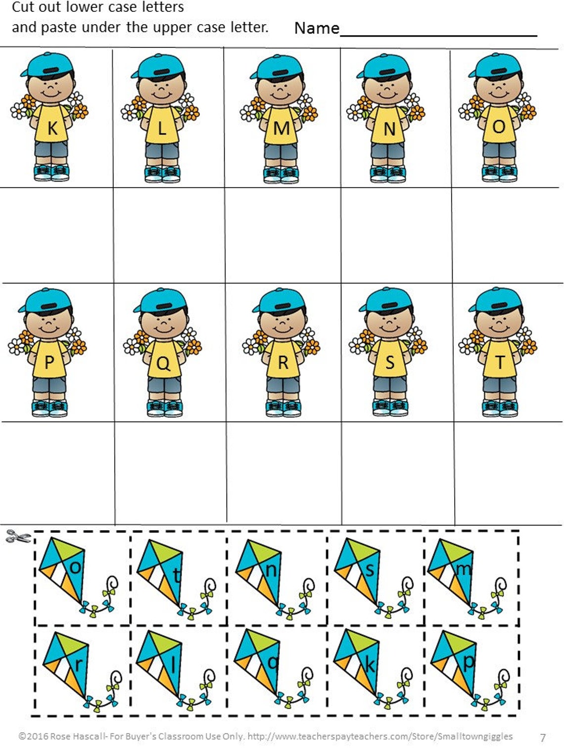 March Unit Math and Literacy Activities Cut and Paste Preschool ...