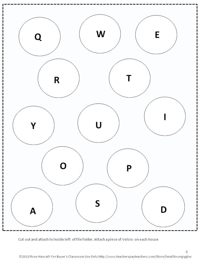 Shape Activities for Early Learners, File Folder Games, Math Literacy ...