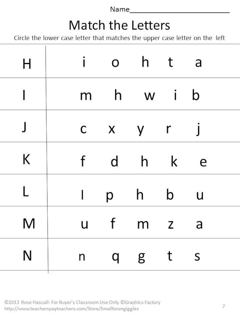 Distance Learning, Alphabet Writing Practice Worksheet Set, Digital ...